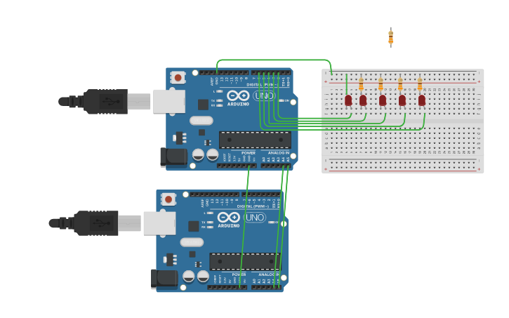 Circuit Design I2c Tinkercad