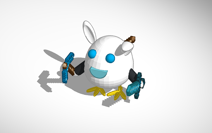 3D design 외계인 | Tinkercad