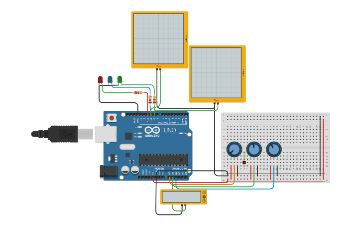 Circuit design PWM_LED | Tinkercad