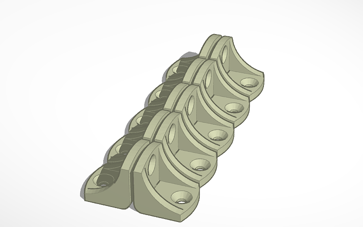 3D design Angle Bracket - Tinkercad