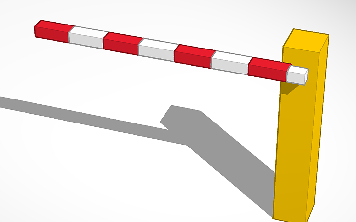 3d Design Barrier Robot Tinkercad