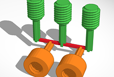 3D design ISO metric screw threads | Tinkercad