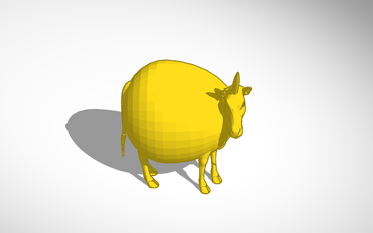 3D design Mango Uni-cow | Tinkercad