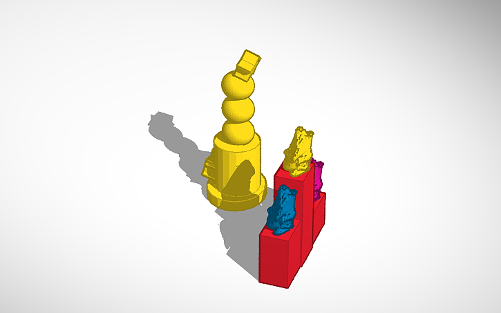 3D design Podium/Trophy - Tinkercad