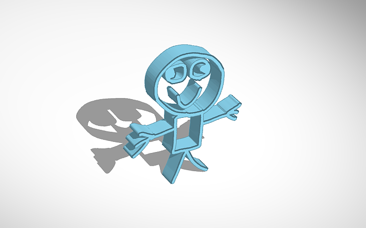 3D design I made a meme - Tinkercad