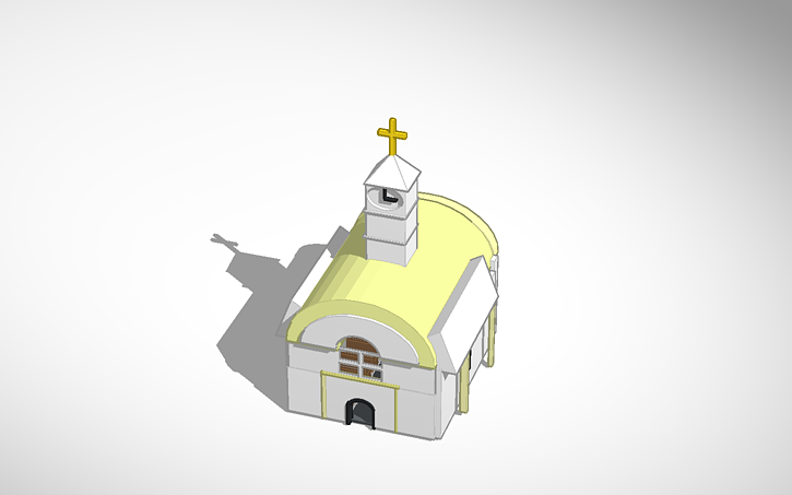 3D design Church - Tinkercad