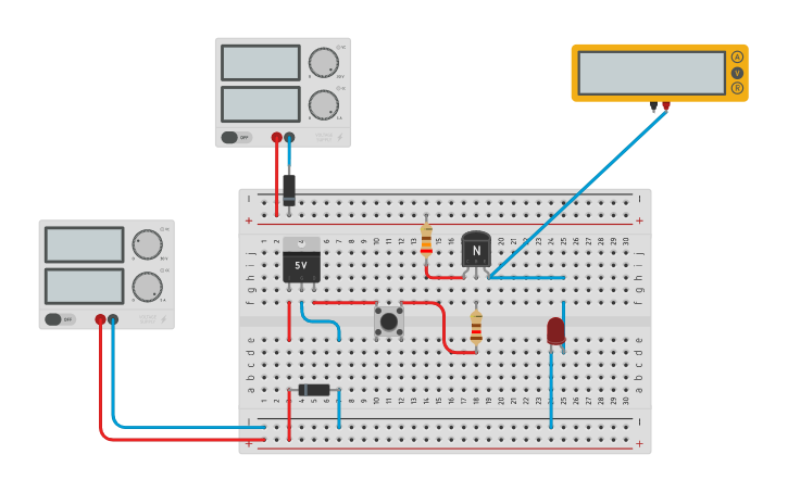 Circuit Design Transistors Tinkercad
