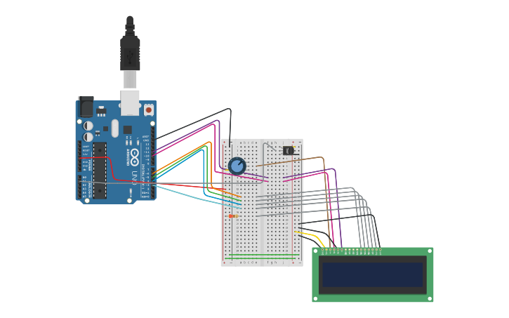 Circuit design temp sensor | Tinkercad