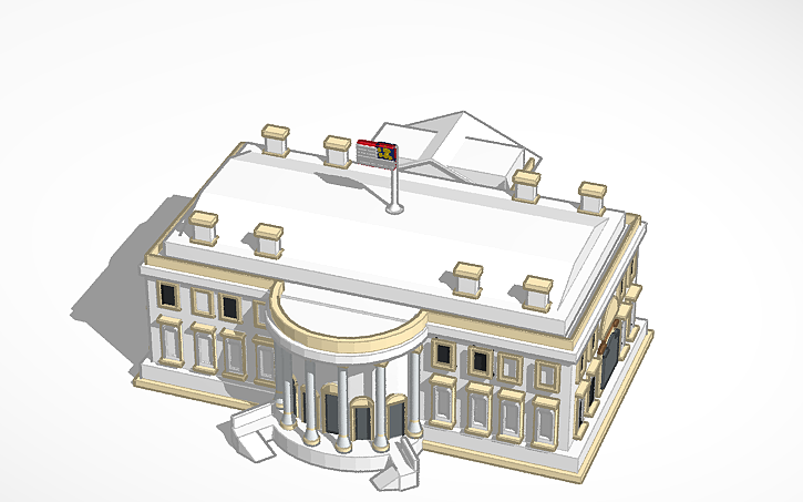 3D design The White House - Tinkercad