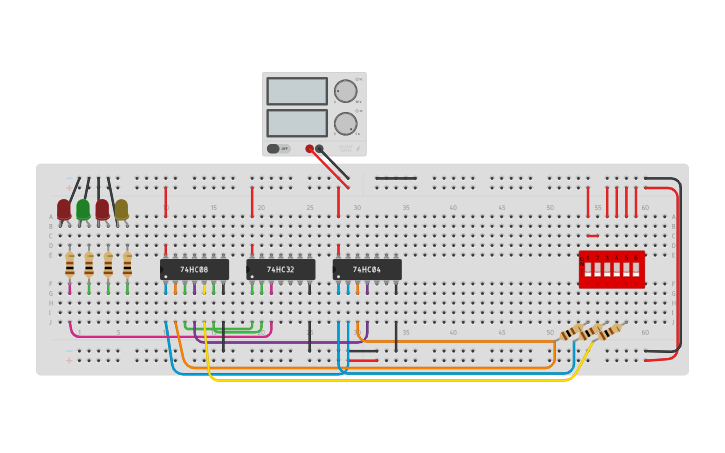 Circuit design Lab#1 - Tinkercad