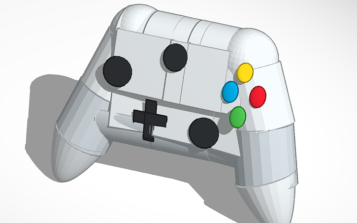 3D design xbox pad | Tinkercad