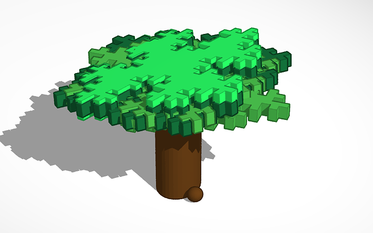 3D design Palm Tree | Tinkercad