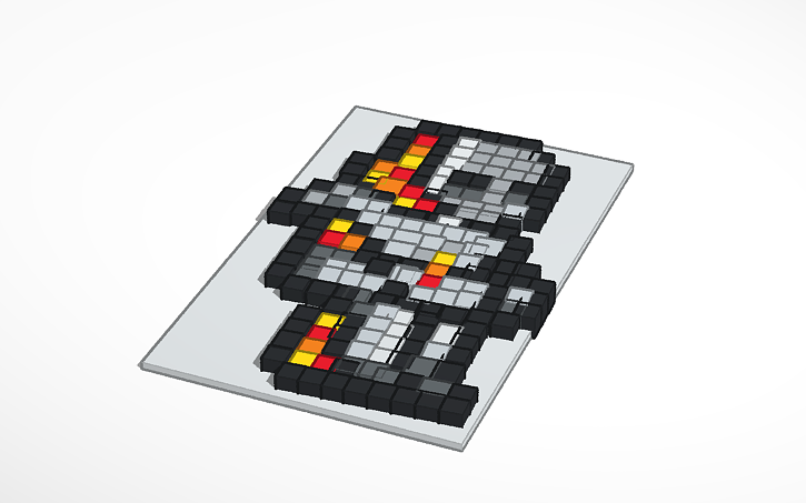 3D design Molten Armour (Terraria) | Tinkercad