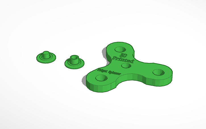 3D design Fidget spinner - Tinkercad