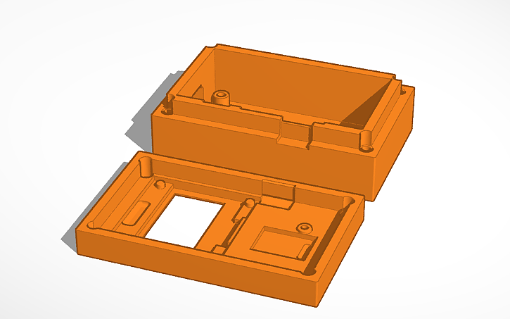 3D design NodeMCU_Mainboard_Box_OLED | Tinkercad