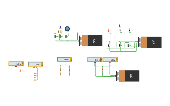 Circuit design Electrical and Electronic Circuits - Tinkercad
