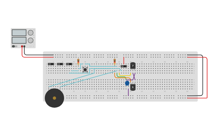Circuit design CIRCUITO ALARMA | Tinkercad