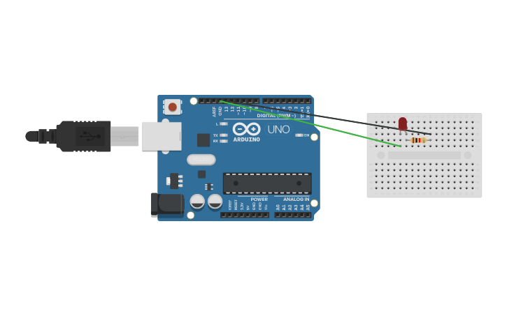 Circuit design LED with arduino-99220041181 - Tinkercad