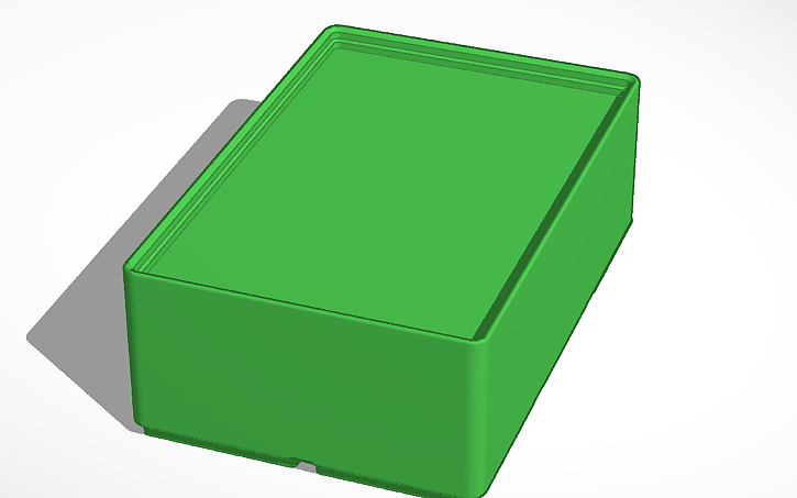 3D design Gridfinity 3x2x2 Filled Bin Template - Tinkercad