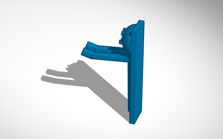 3D design Person Shaped Key Holder | Tinkercad