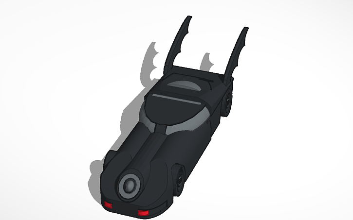 3D design Bat-car - Tinkercad