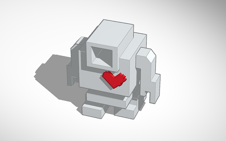 3D design LOVEBOT! - Tinkercad