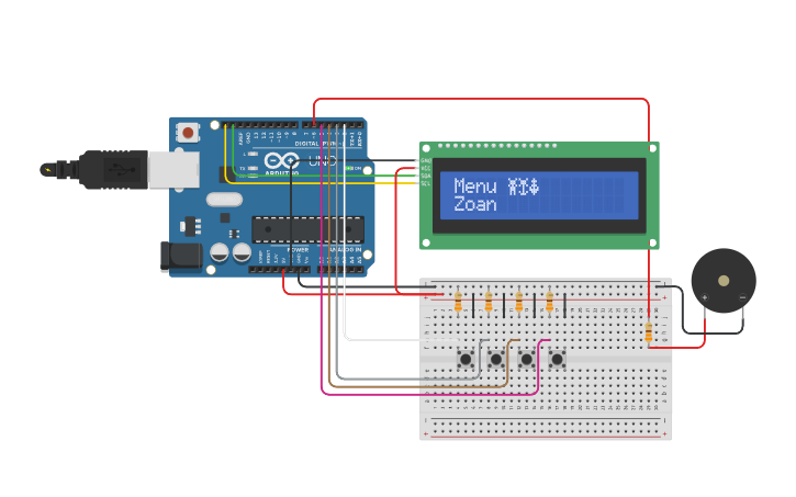 Circuit design Menu - Tinkercad