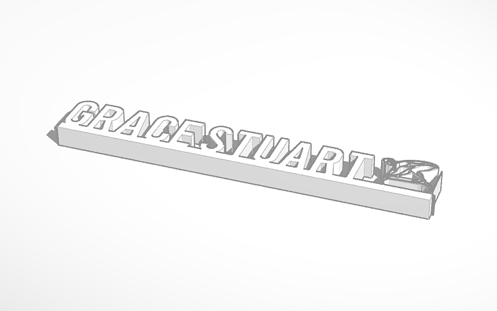 3D design Fritz Grad Grace Maroon | Tinkercad