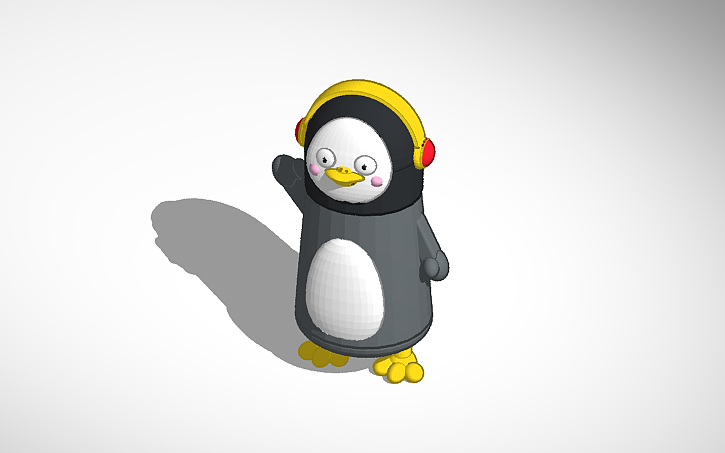 3D design 펭수(pengsoo) - Tinkercad