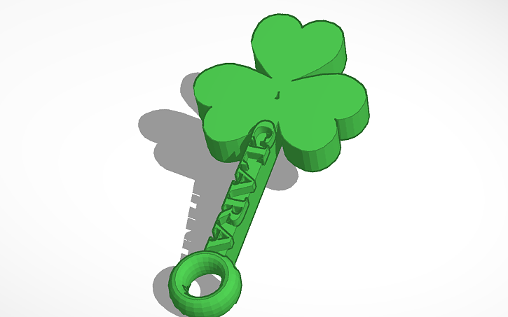 3D design Shamrock by Clara | Tinkercad