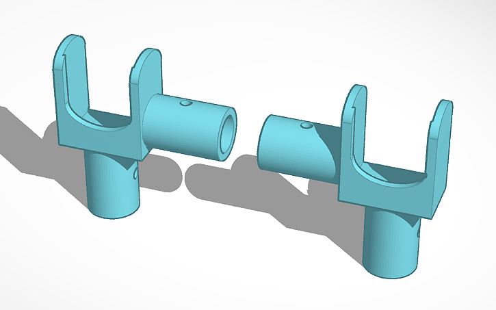 3D design Clothes hanger piece - Pieza colgador de ropa | Tinkercad