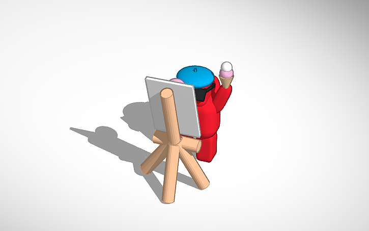 3D design Artist Man | Tinkercad