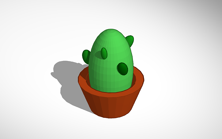 3D design Cactus - Tinkercad