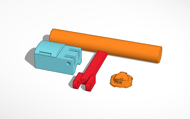 3D design Bike Front Wheel Gadget Holder (Phone/CompuTrainer) - Tinkercad