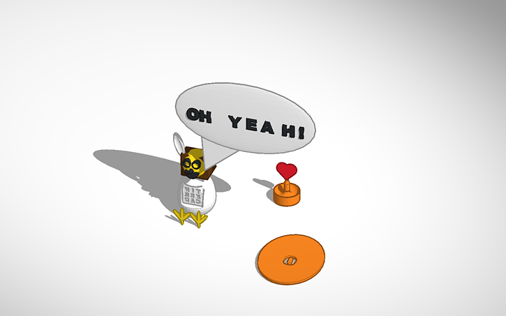 3D design Mr. OH YEAH! man | Tinkercad