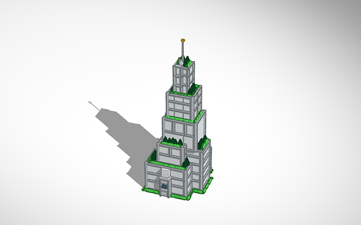 3D design Tower - Tinkercad
