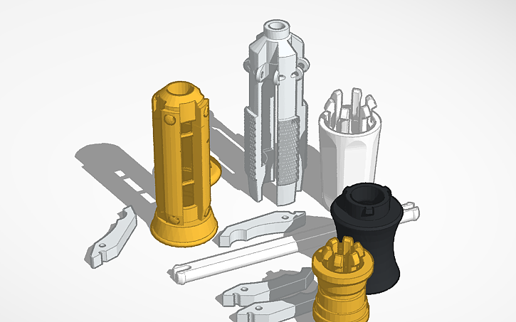 3D design 11th Doctor Sonic Screwdriver printable - Tinkercad