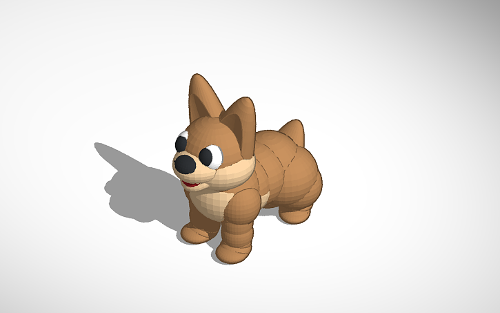 3D Design Puppy Tinkercad 3d-design-puppy-tinkercad