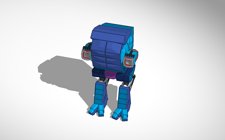 3D design Defence mech from supermechs | Tinkercad
