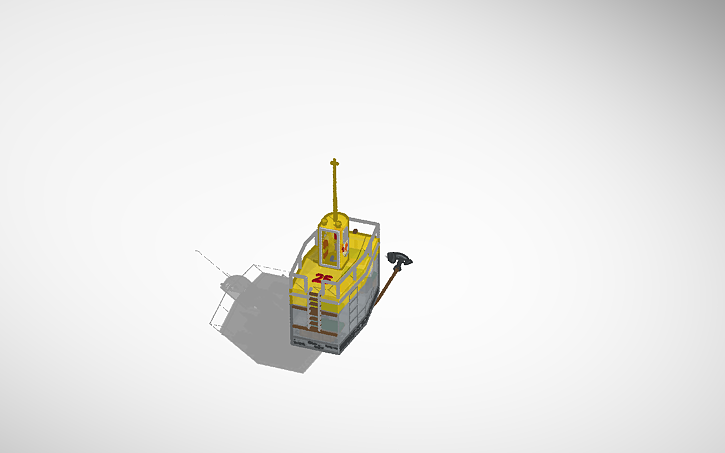 3D design WWII Luftwaffe Rescue Buoy - Tinkercad
