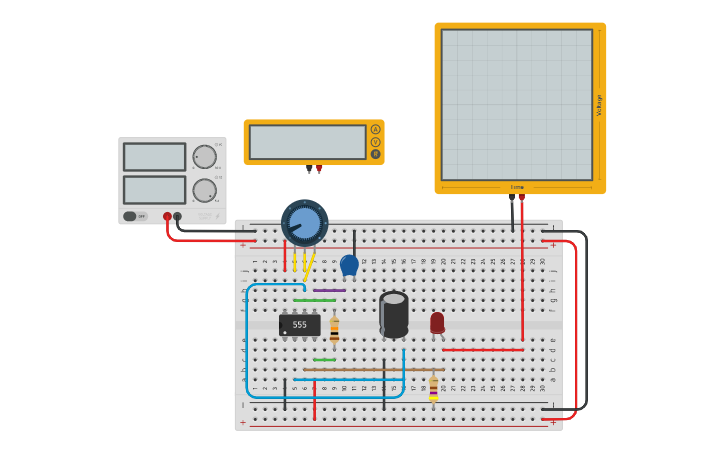 Circuit design SEM 6 LABO CIRCUITOS SECUENCIALES | Tinkercad