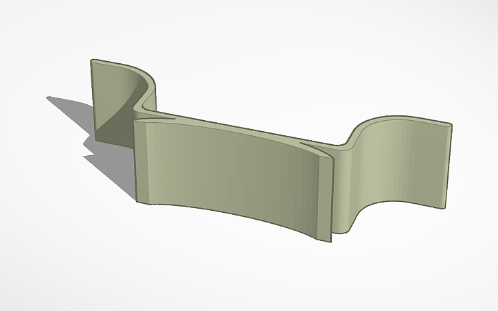 3D design Cable organization - Tinkercad