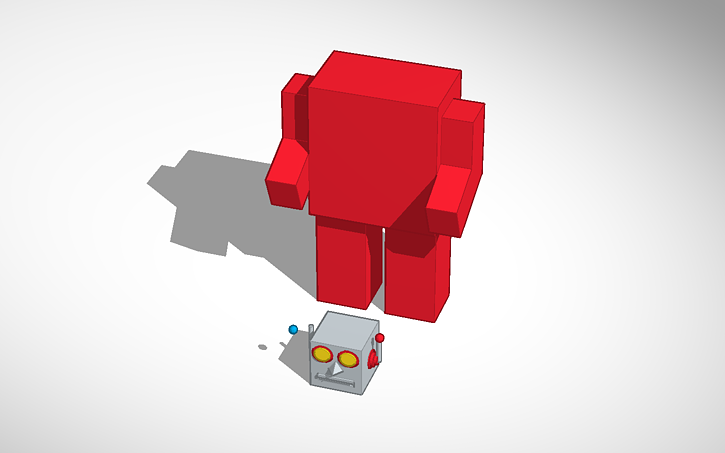 3d Design Robot Tinkercad