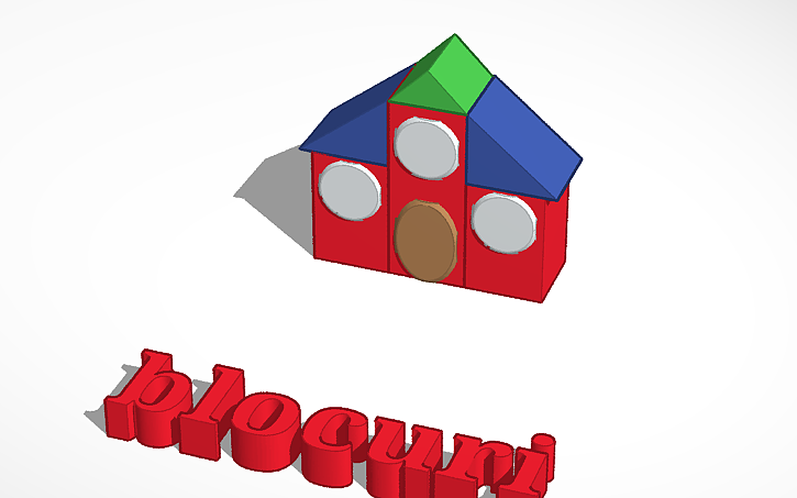 3D design blocuri - Tinkercad