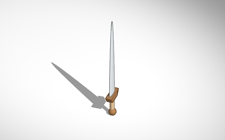 3D design Sword | Tinkercad
