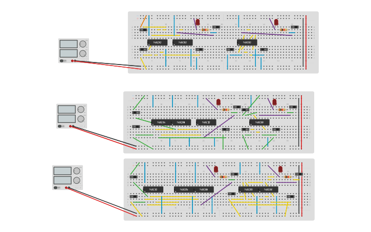 Circuit design EXPERIMENT 3 FINAL - Tinkercad