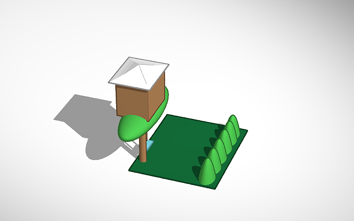 3D design Treehouse - Tinkercad