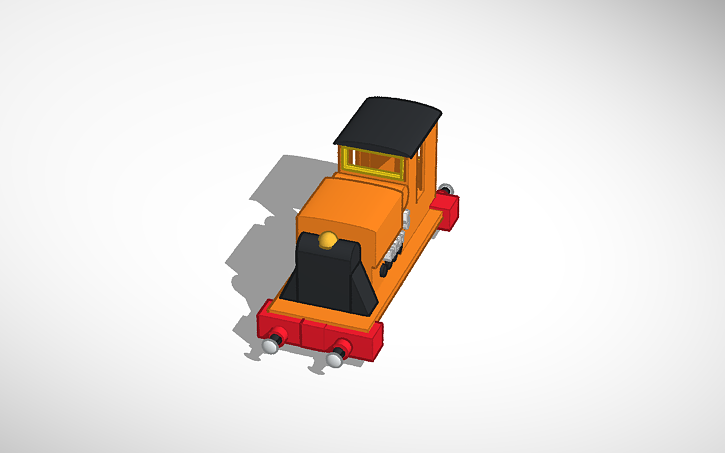 3D design Rusty Thomas and Friends - Tinkercad