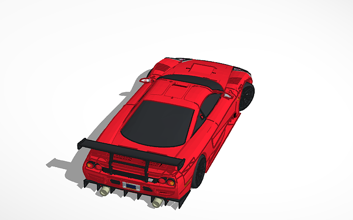 3D design Copy of 2003 Saleen S7 Twin-Turbo | Tinkercad