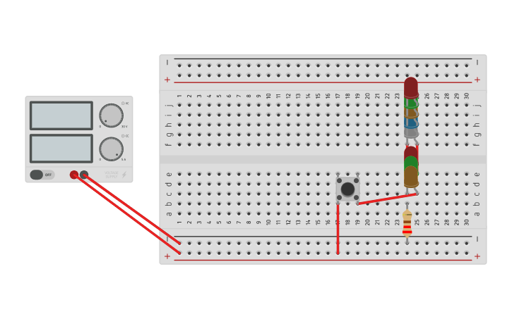 Circuit design PREGUNTA 2 - Tinkercad
